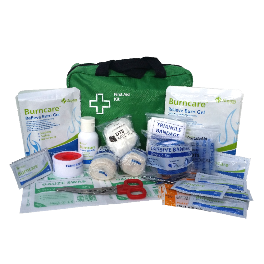 Medium Commercial Burns First Aid Kit Soft Pack – Safewell